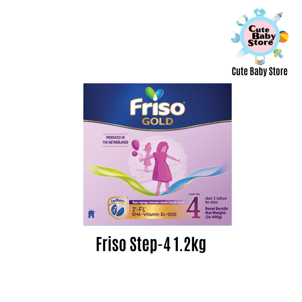Friso Gold Step 4 Milk Formula (1.2kg) | Shopee Malaysia
