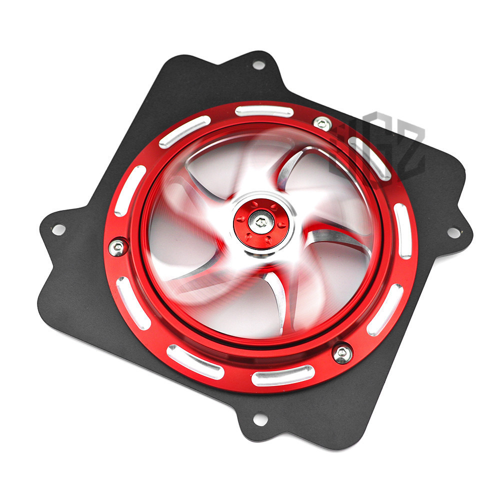 XMAX Radiator Cover Motorcycle CNC Fan Cover Spinner Guard Rotatation ...