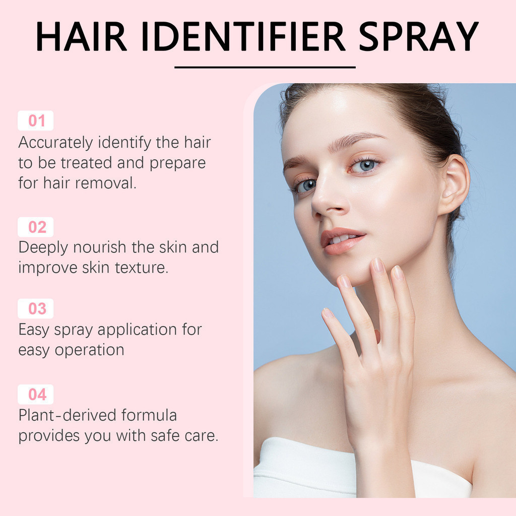 Hair Identifier Spray for Facial Shaving Delicate Formula Face Shaving ...