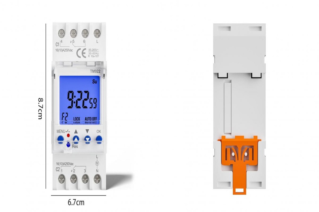 Moon* Programmable Timing Relay Precision Timing Control Smart Dual ...