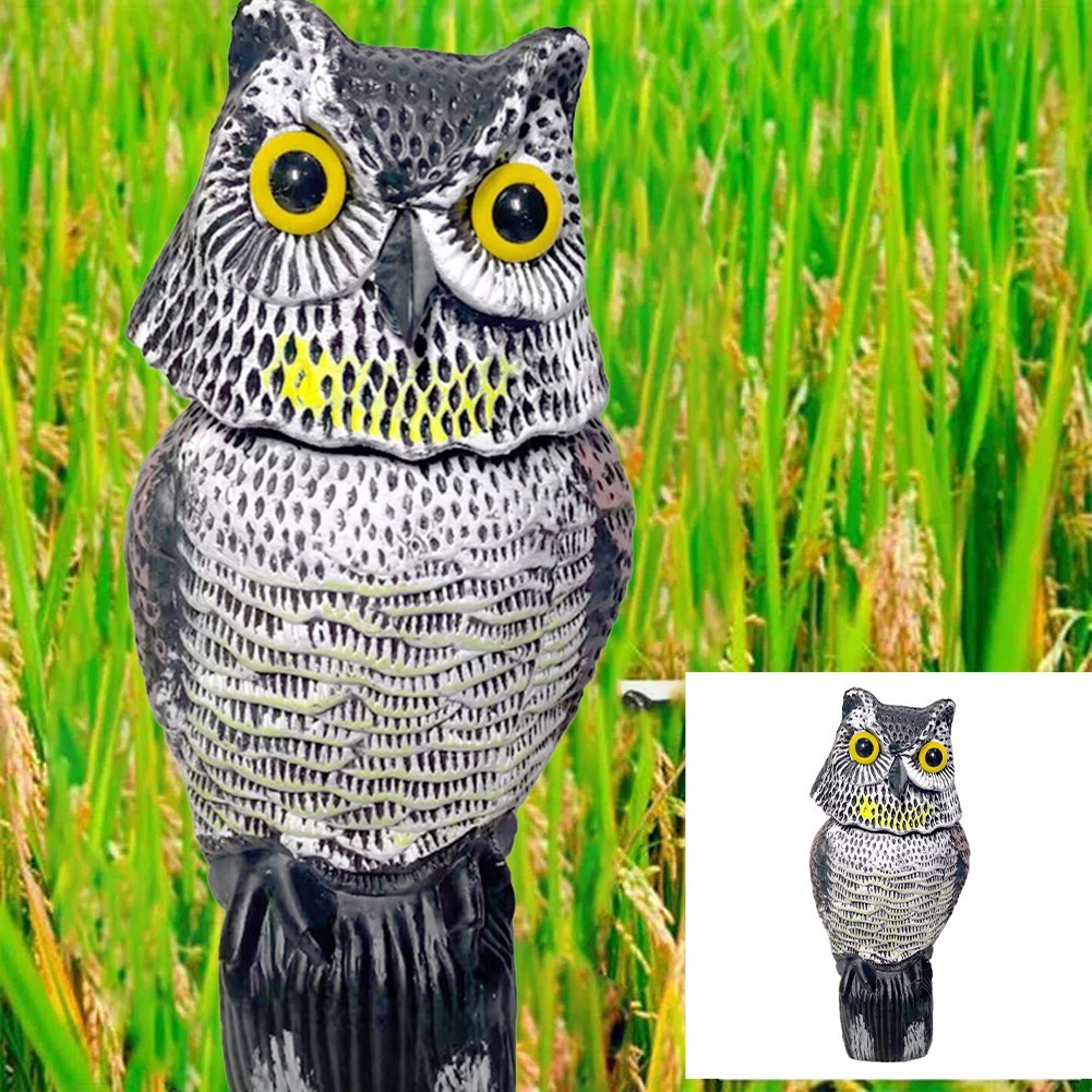 {New822}Realistic Garden Bird Deterrent Decoy Effective Pest Control ...