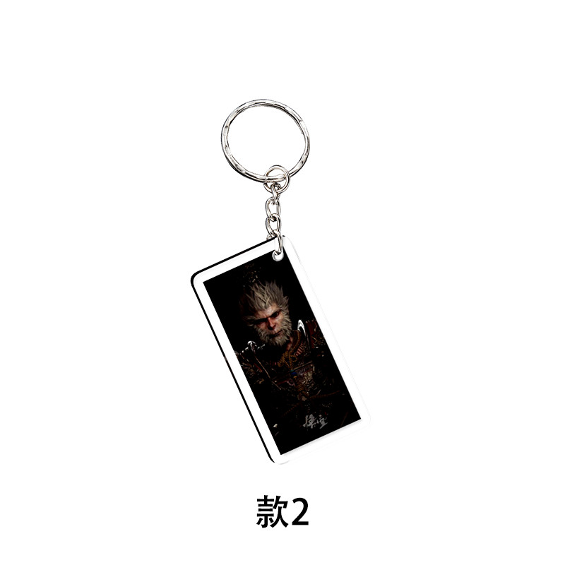 Black Myth Wukong Acrylic Keychain Gift Peripheral Sun Wukong New ...