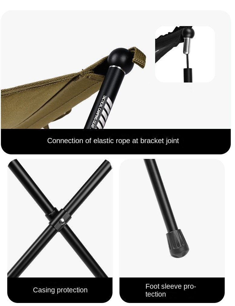 Shinetrip Tactical Stool Folding Portable Stool 05 Series Ultralight ...