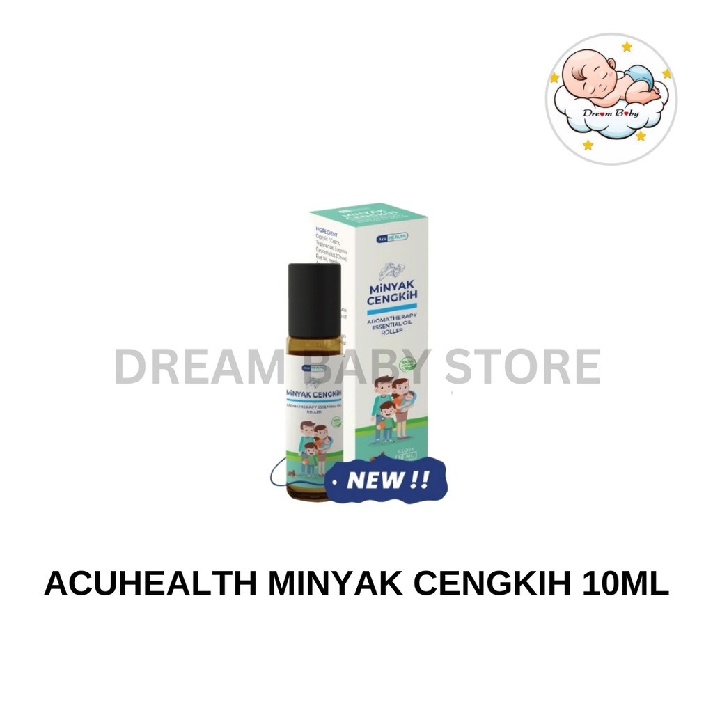 AcuHealth Minyak Cengkih Aromatherapy Essential Oil Roller (10ML ...