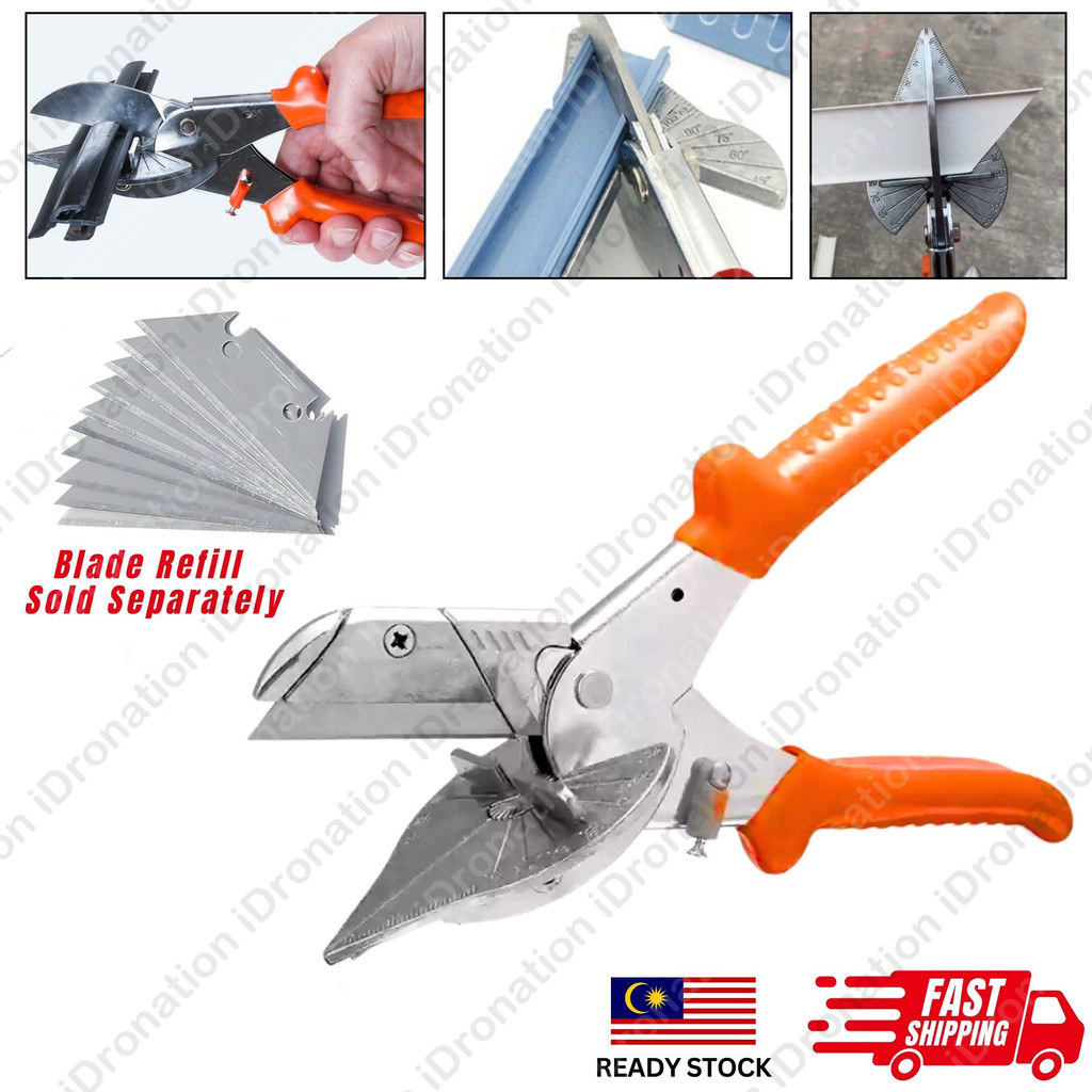 Multifunction Angle Cutter 45 90 135 Degree Electric Trunking Scissor ...