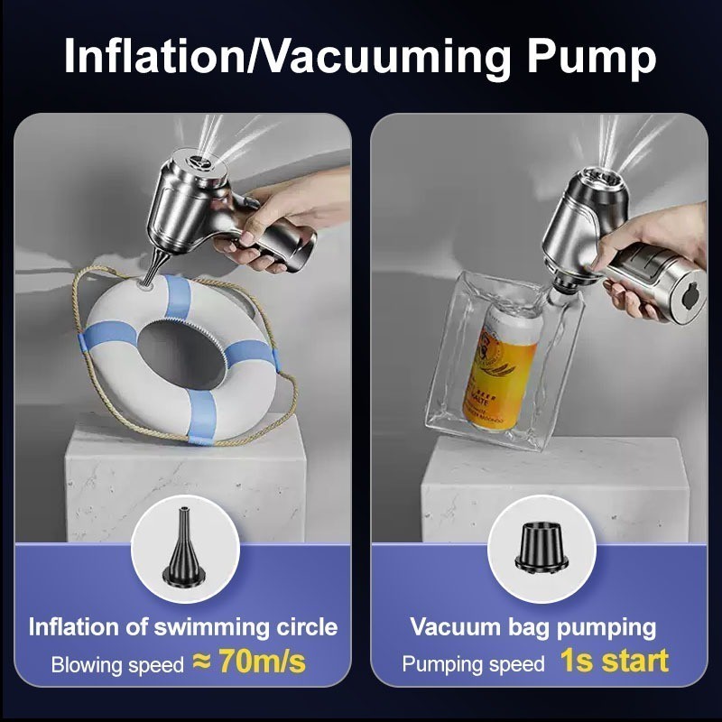 Cordless Car Vacuum Cleaner 20000Pa Mini Wireless Vacuum Cleaner 5 In 1 ...