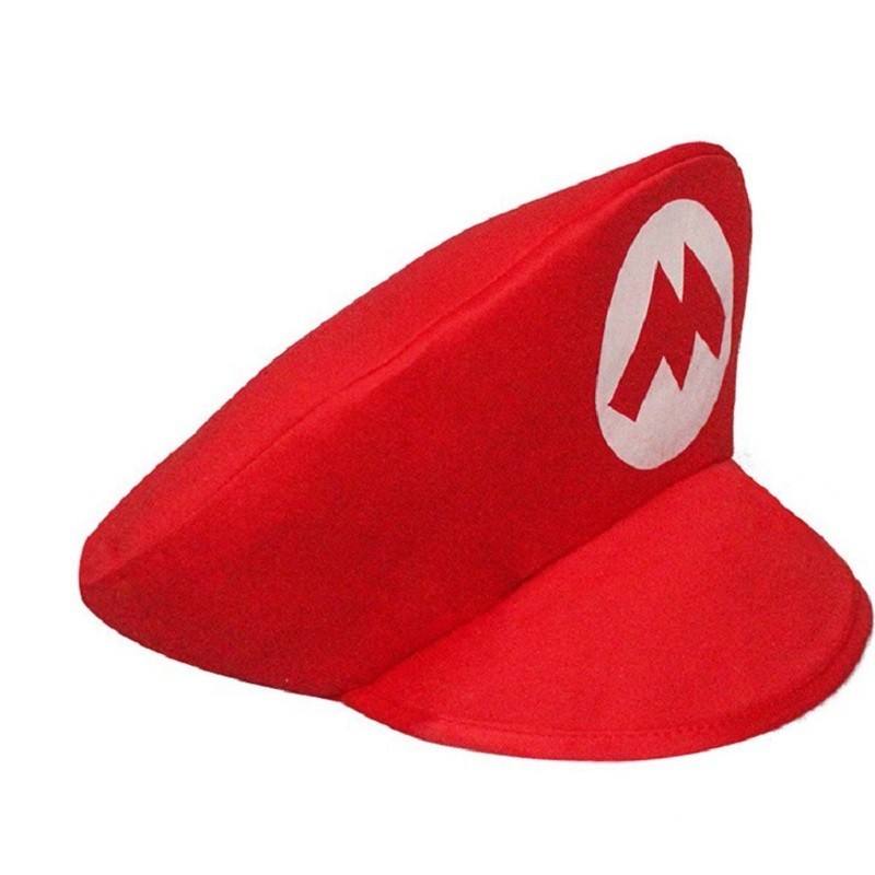 3pcs/set Cosplay Super Mario Hat Glove Beard Halloween Prop Character ...