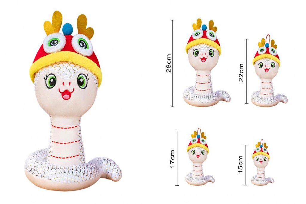 [providence] Cartoon Snake Plush Toy Snake Stuffed Toy Year of the ...