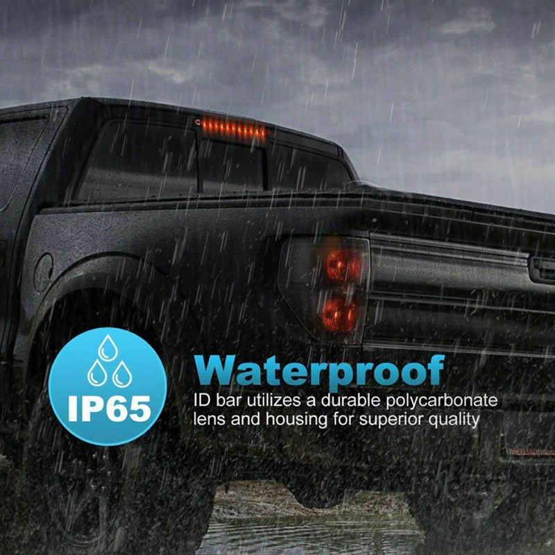 12V LED Tail Light Assembly DRL Brake Stop Turn Signal Warning Lights ...