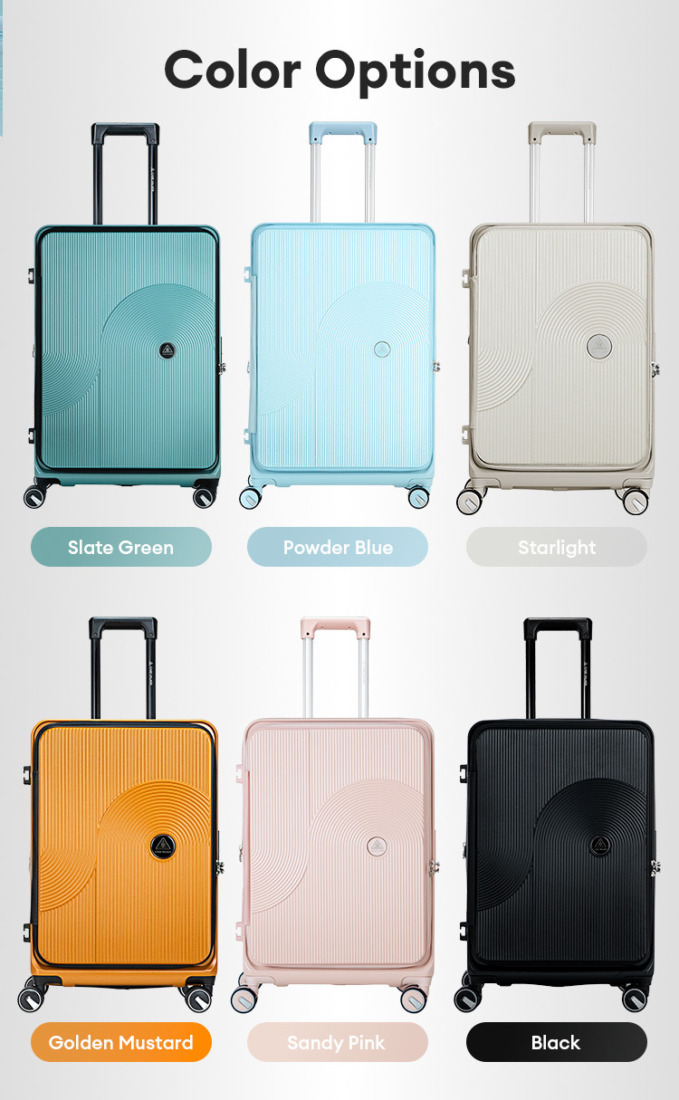 Case Valker EVE2 PC Luggage bag Hard Case TSA Lock Expandable Suitcase ...