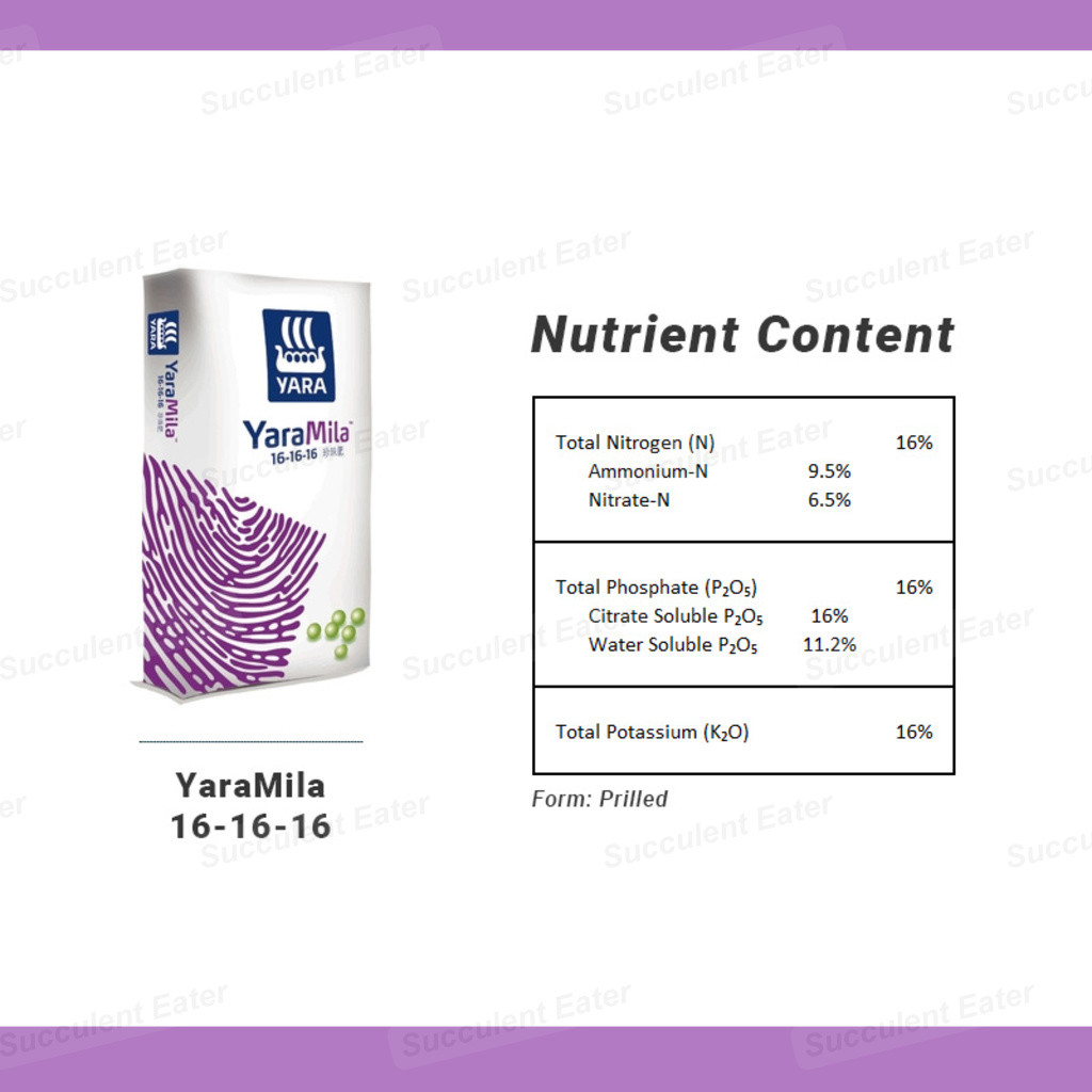 YaraMila Baja Fertilizer Fertiliser Compound Fertilizer Repack 肥料 ...