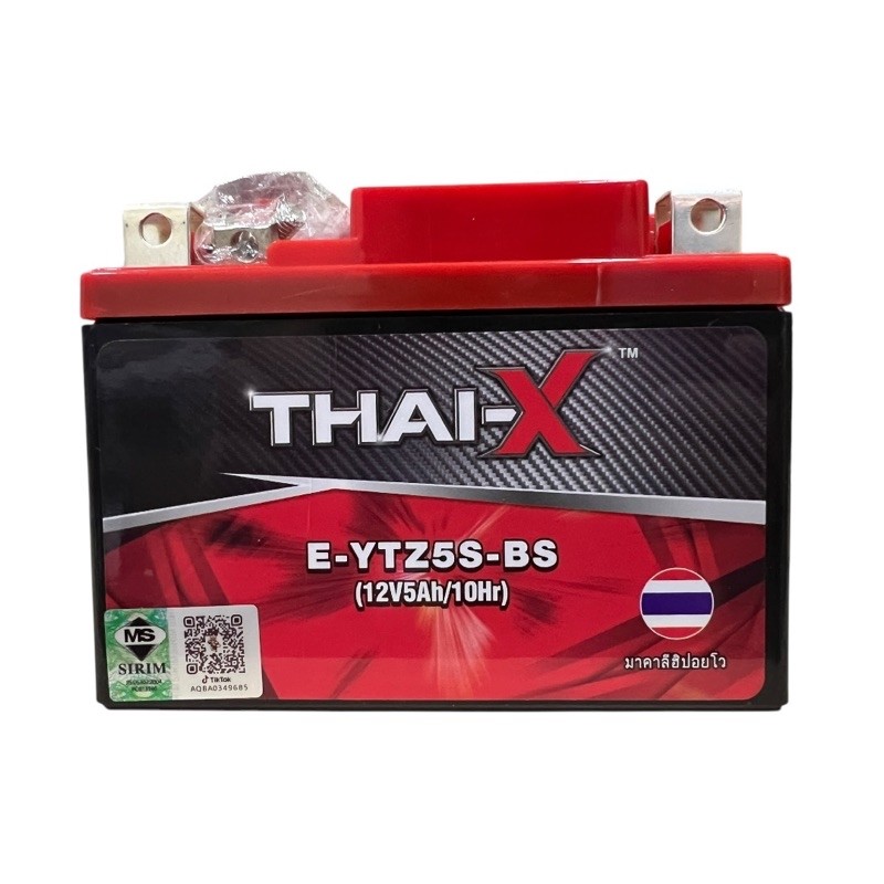 Bateri Motor THAI-X Y16 Y15 LC 125Z RXZ Wave EX5 Vario RSX YTZ5S YB5L ...