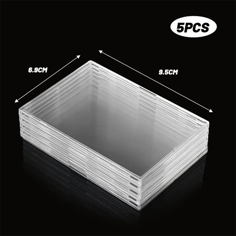 10PCS Hard PC Card Holder - for Game Sports Animation Star Photo Card ...