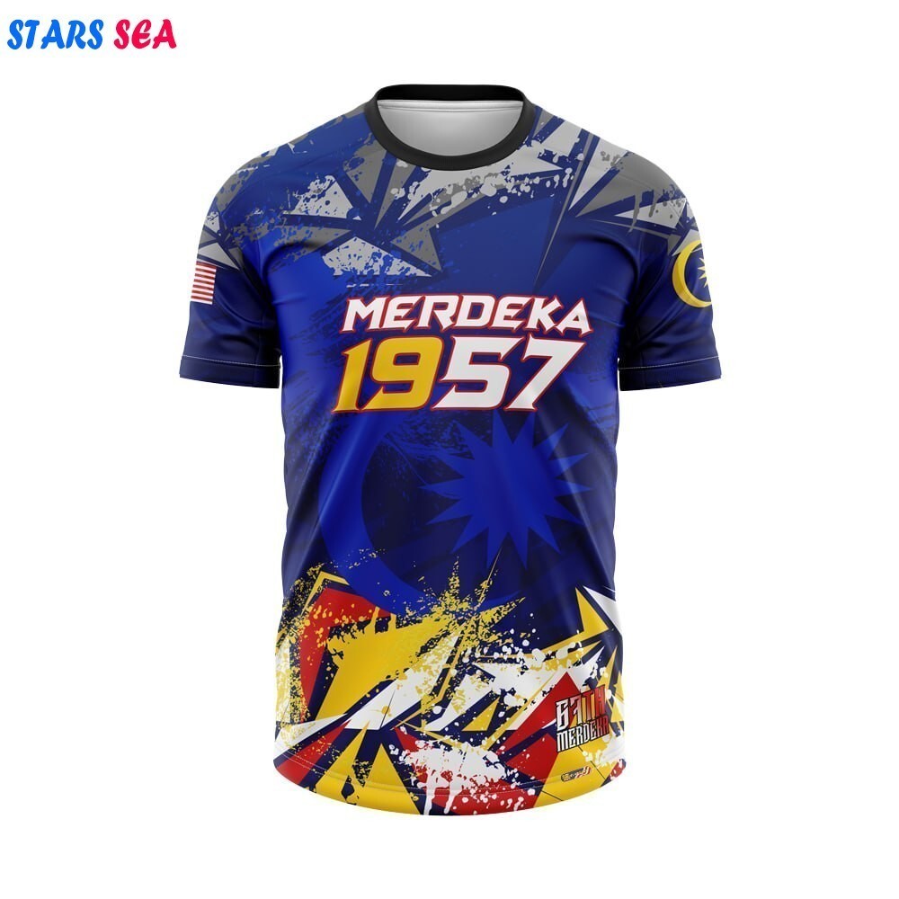 Merdeka 67 2024 Malaysia Baju Jersey Sublimation Sport Merdeka Baju El Wira | Shopee Malaysia