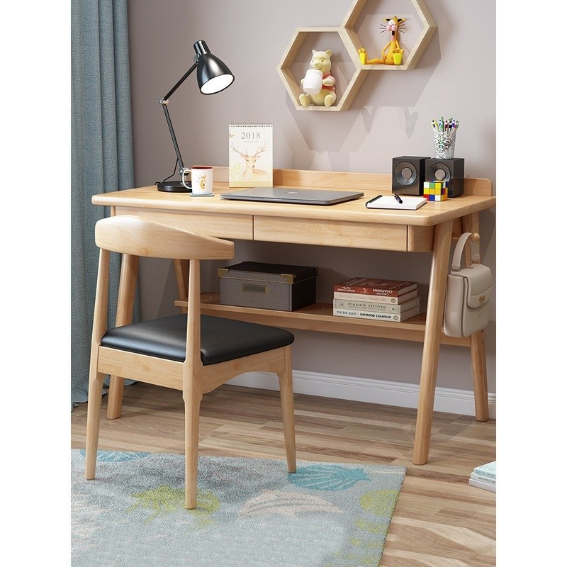 SAG Wood SAG Table Solid Modern Nordic Small Bedroom Study Office ...