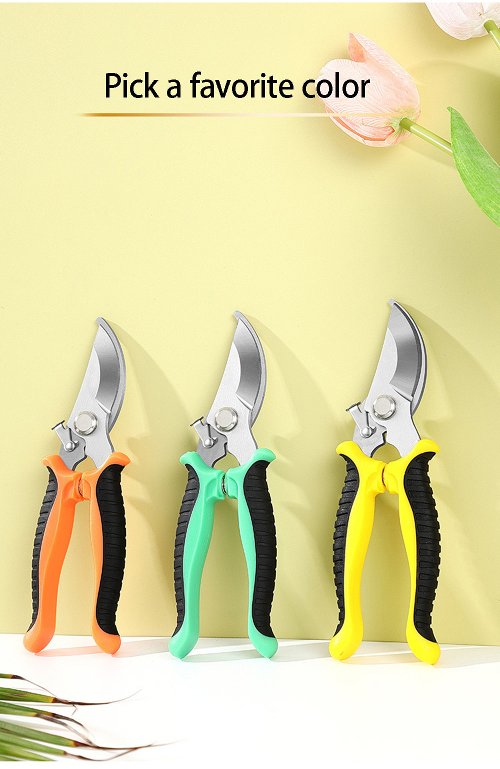 Sk5 Pruning Shears Garden Scissors Tree Cutter Plant Scissor Clip ...