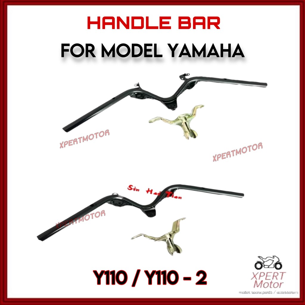 YAMAHA Y110 Y110-2 SS2 HANDLE BAR ASSY HANDLE COMP HANDLE BRACKET ...