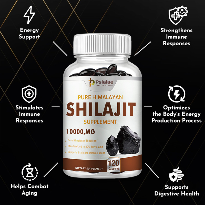 【Pslalae】Shilajit – Pure Himalayan Authentic Shilaijt Resin Capsules ...