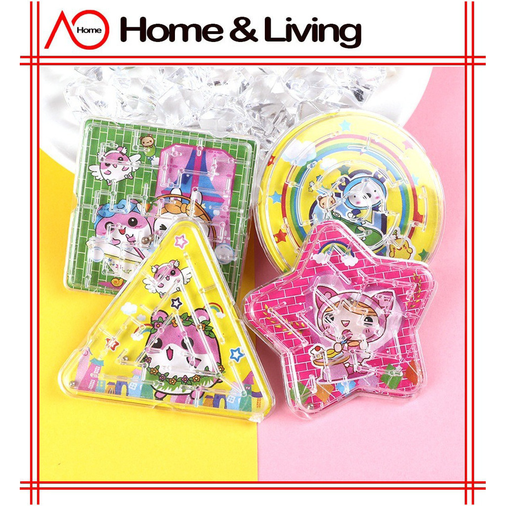 AO Home Bead Maze Training Educational Toys Plastic Maze Small Toys ...