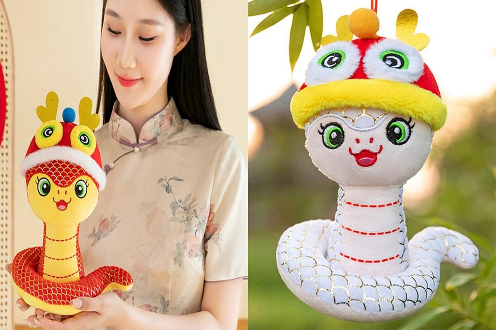 greatdream| Snake Mascot Plush Toy Adorable Snake Plush Year of the ...