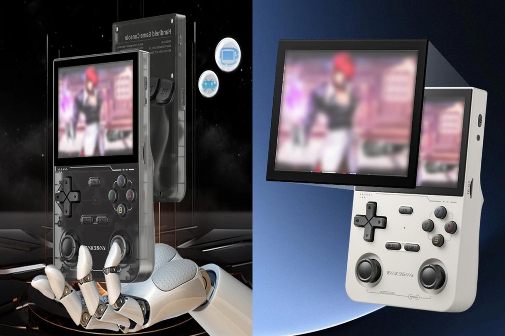 Game Machine Portable Retro Handheld Game Console with 3d Joysticks ...