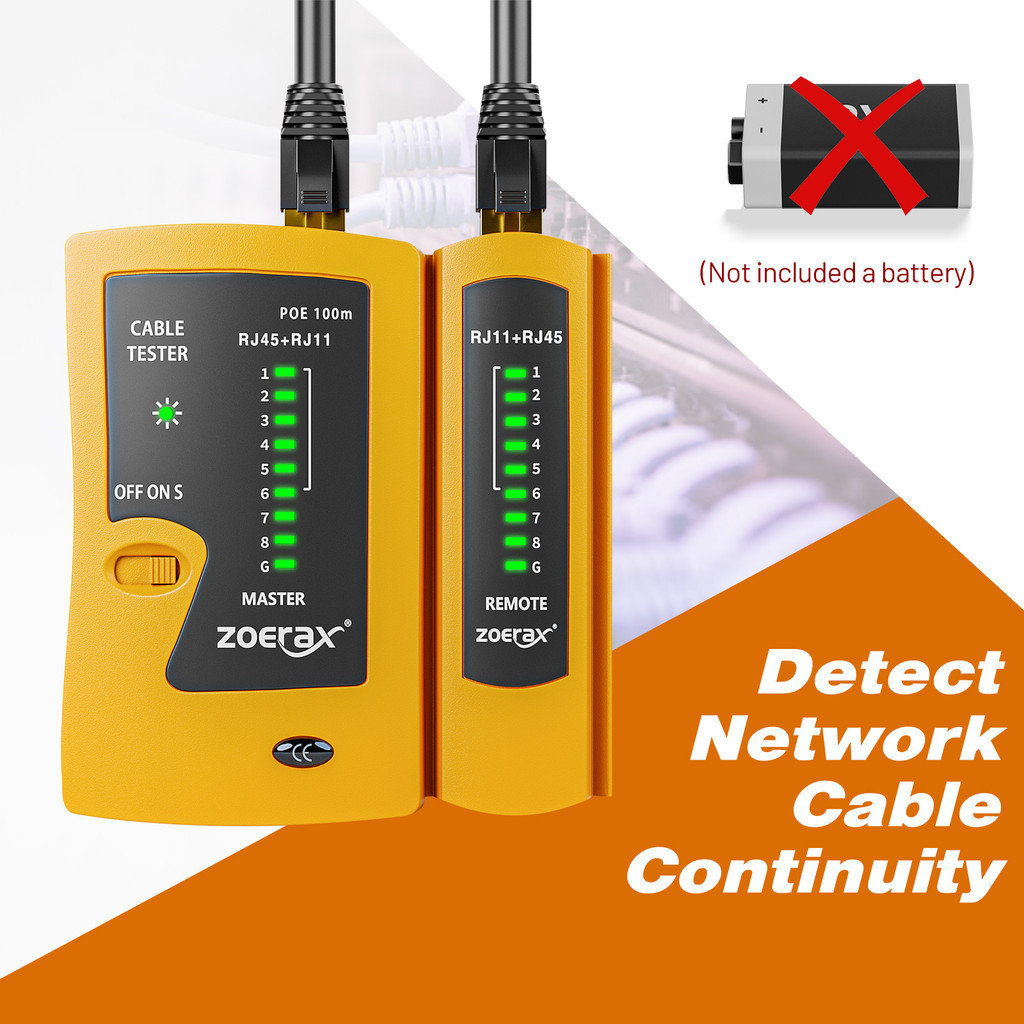 Zoerax UTP/Shielded Network Ethernet Cable Tester | Shopee Malaysia