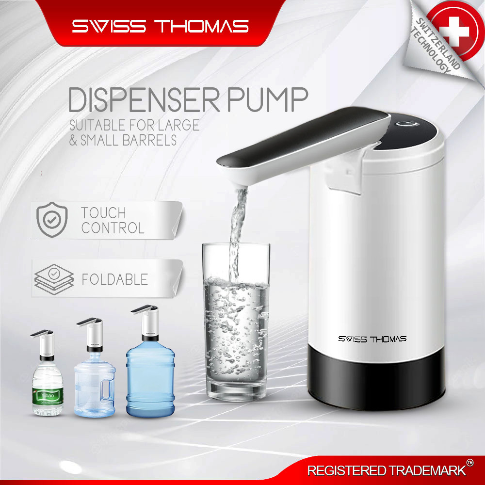Swiss Thomas Automatic Portable Water Dispenser Pump Touch Control ...