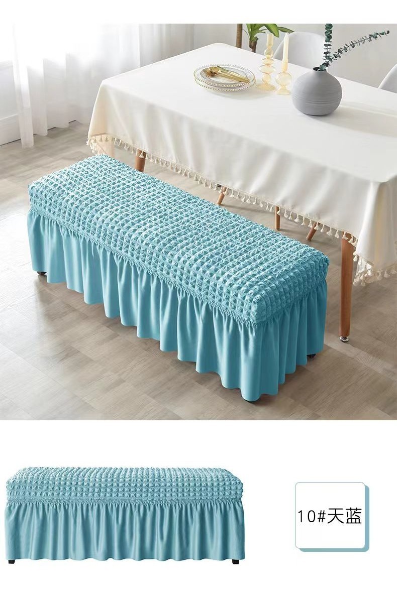 Piano Bench Cover/Ottoman Stool Cover/Bench Cover Long Seat Cover Shoe ...