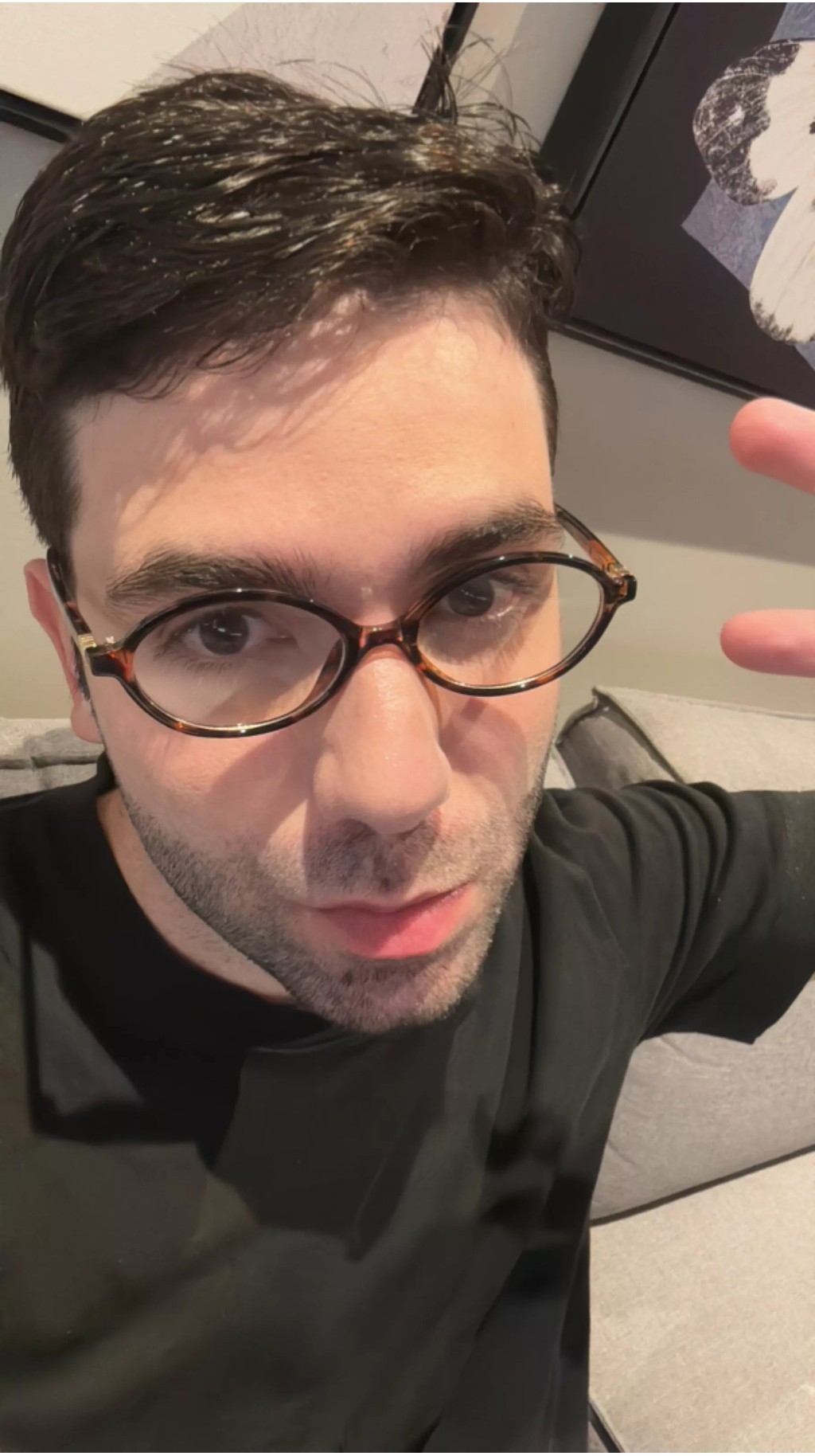 {Bingkai Sangat ringan} Mi retro macan tutul bercorak muka kecil Bezel ...