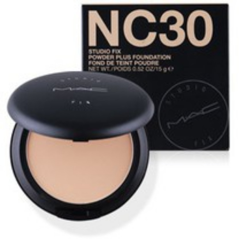 MAC Studio Fix Powder Plus Foundation 15g NC20 NC30 Compact | Shopee ...