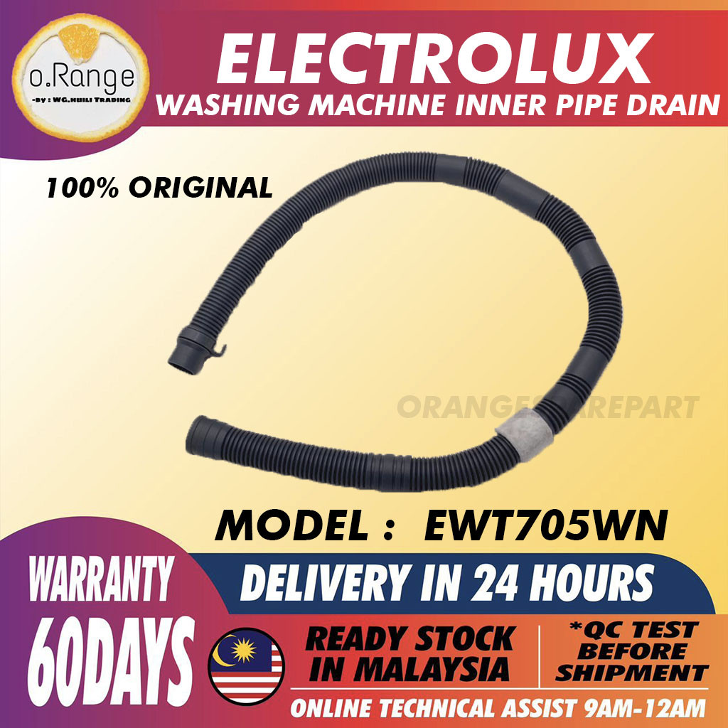 (100% ORIGINAL) EWT705WN ELECTROLUX WASHING MACHINE INNER PIPE DRAIN ...