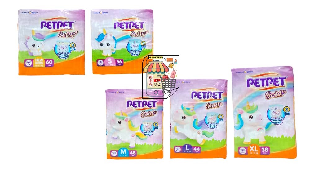 PETPET TAPE GOLD+ NB60/S56/M48/L44/XL38 | Shopee Malaysia