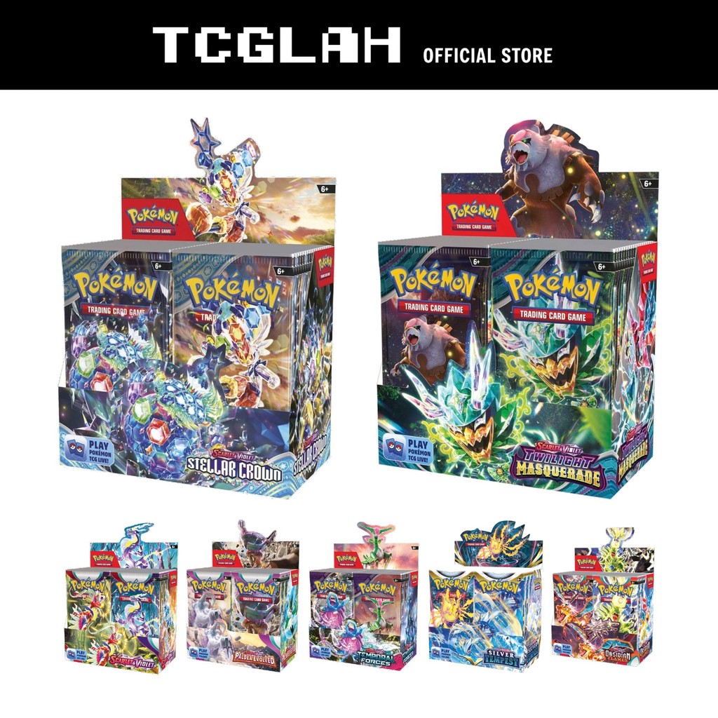 Pokemon TCG: Booster Box (36 Packs) - Trading Card Games Scarlet ...