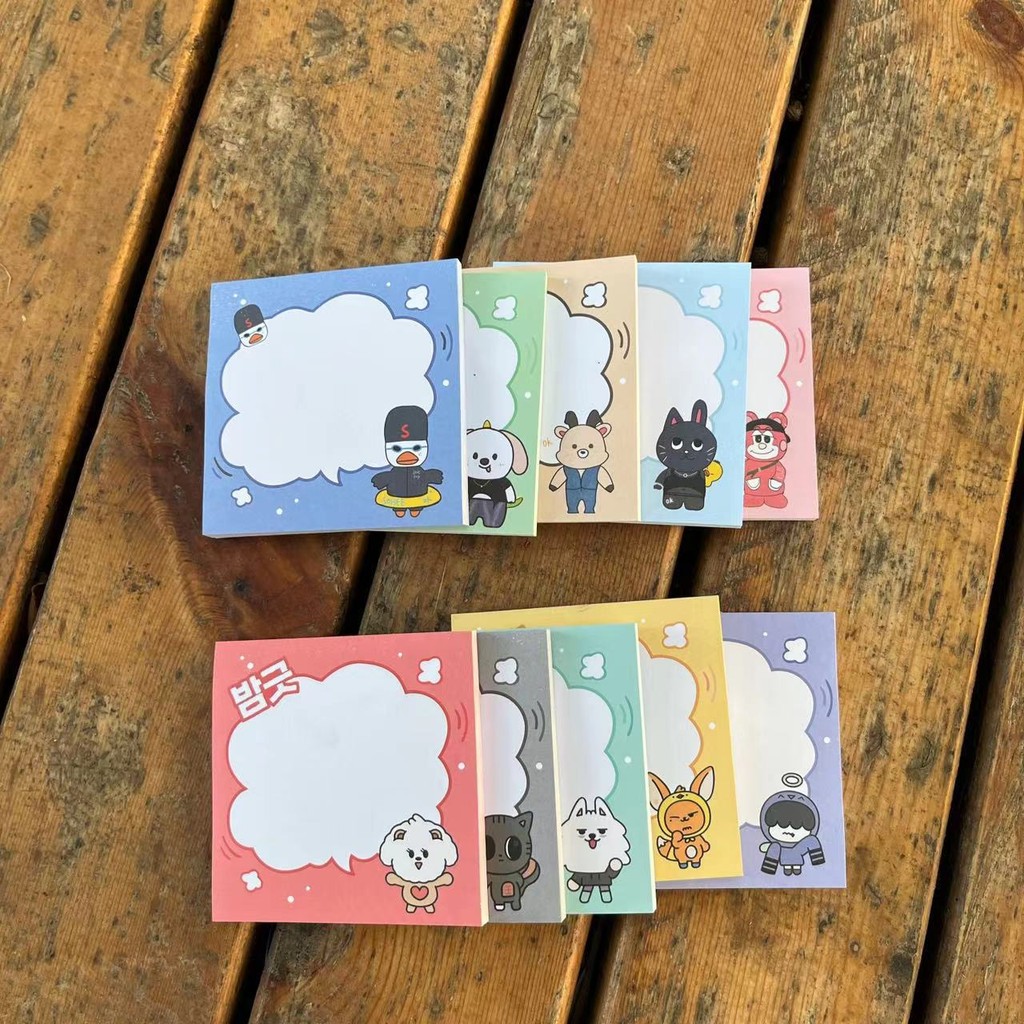 kpop TXT PPULBATU Sticker Note Paper Stay Post It Notes | Shopee Malaysia