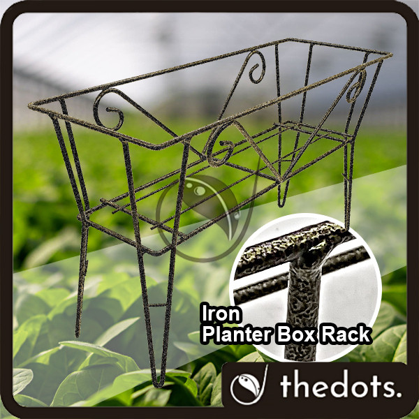 Flower Rack Iron Planter Box Rack Flower Pot Stand / Rak Pasu Bunga ...