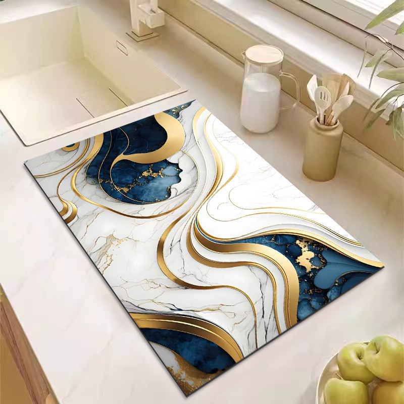 Creative Drain Pad Minimalist Drainage Pads Water Absorbing Coffee Mat ...