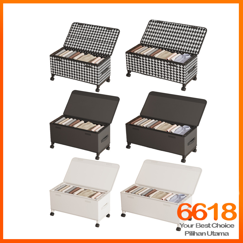 Kotak Penyimpanan Bawah Katil Berkapasiti Besar Perabot Dengan Roda ...