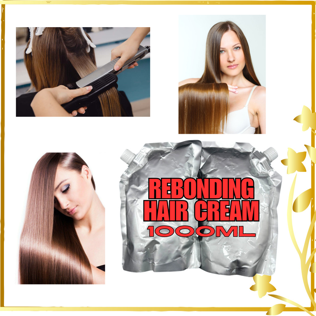 REBONDING HAIR CREAM 800ML+- (SET A&B / A / B ) | Shopee Malaysia