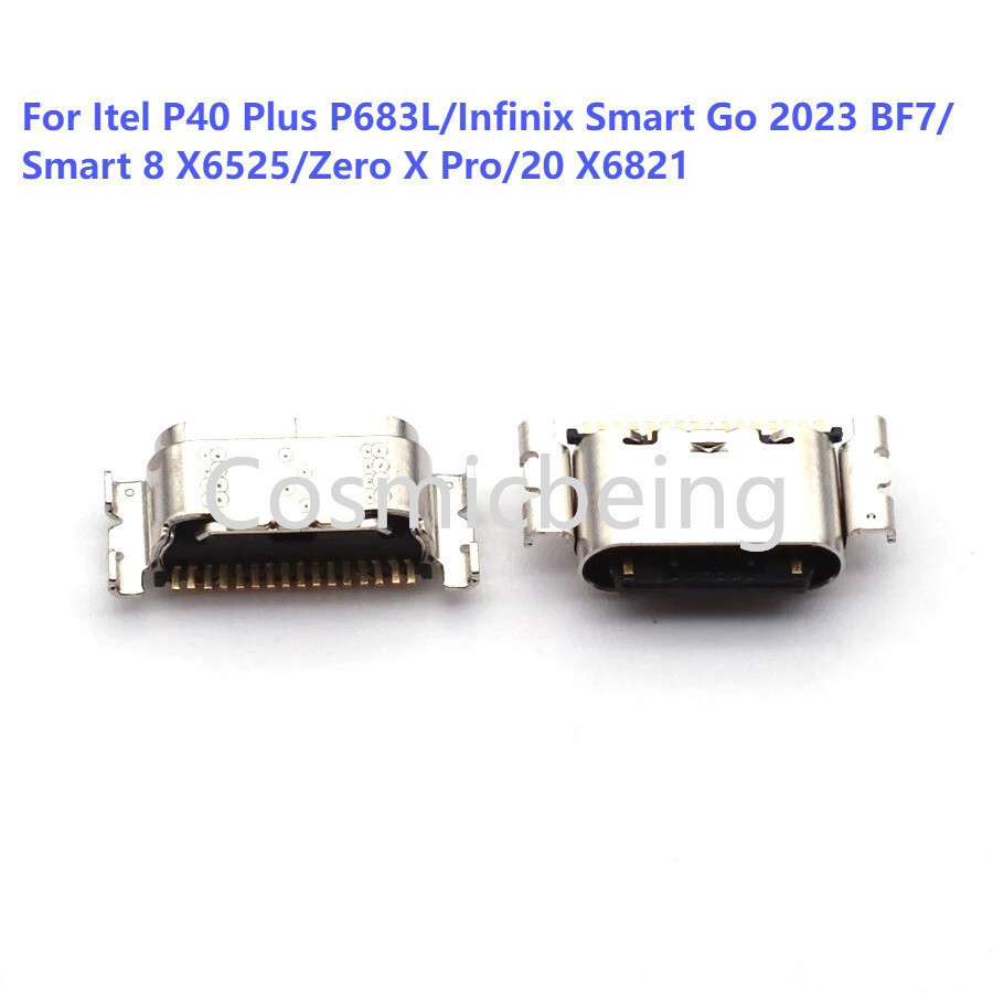 10-100Pcs ChargingDock Connector USB Charger For Itel P40 Plus P683L ...