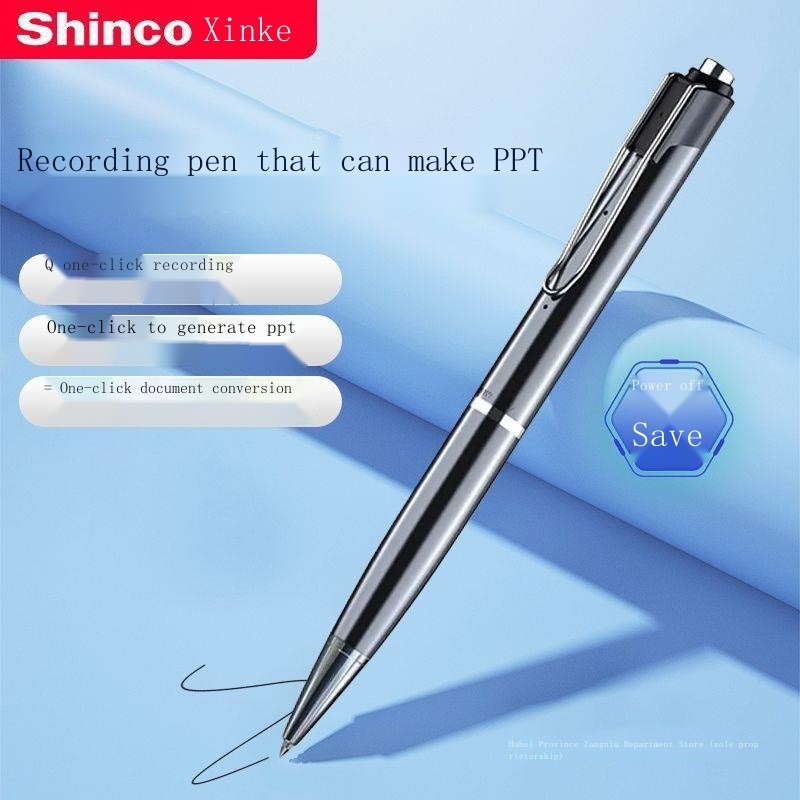 Xinke AI Smart Pen V-09pro Noise Reduction Voice to Text 32G Real-Time ...