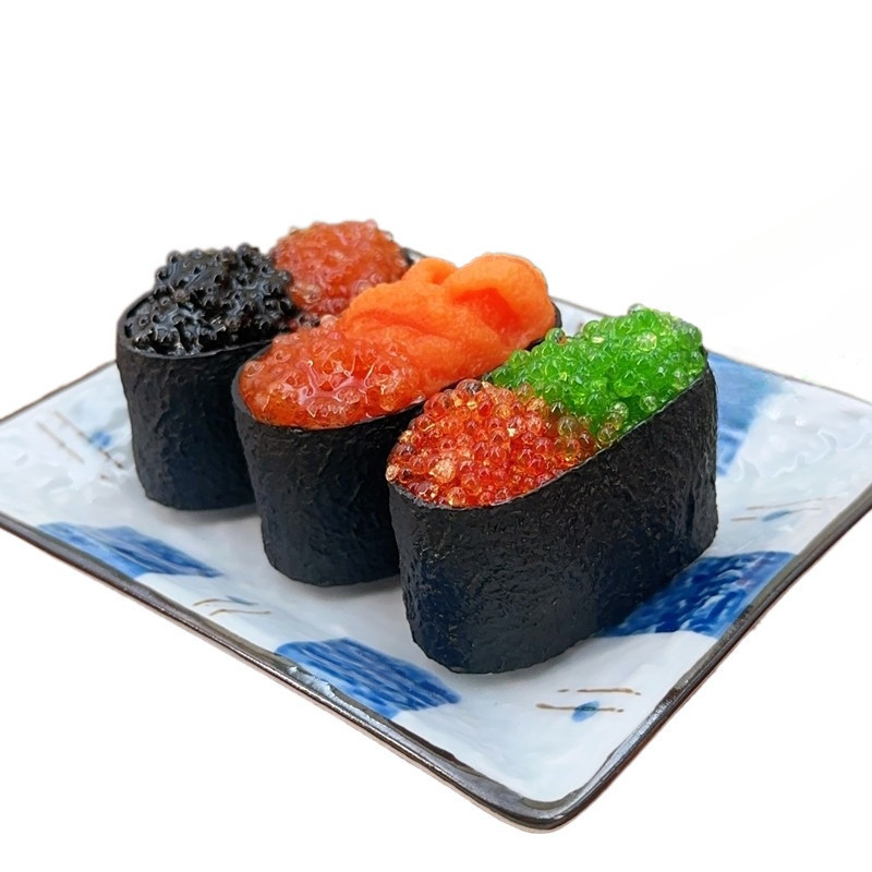 Artificial Sushi Sample Fake Lifelike Nigiri Onigiri Dessert Food ...