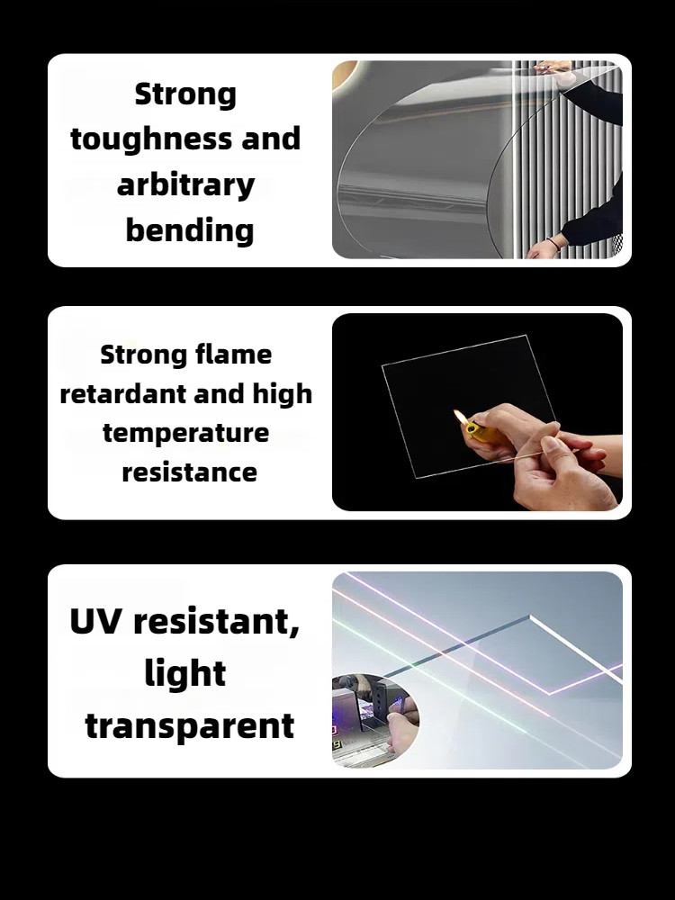 1mm/2mm Polycarbonate Sheet Transparent sheet PC FLAT TRANSPARENT ROOF ...