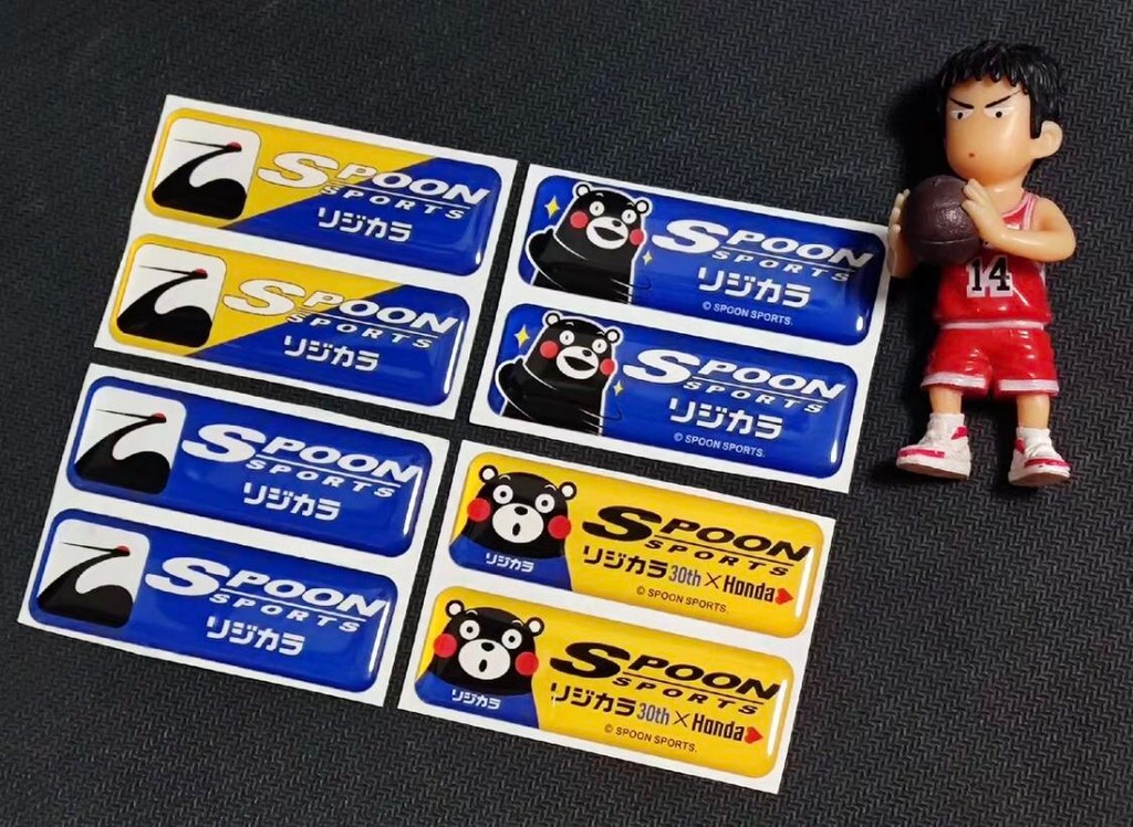 & ready stock. Spoon Kumamon Honda Modified JDM Car Sticker Kumamon ...