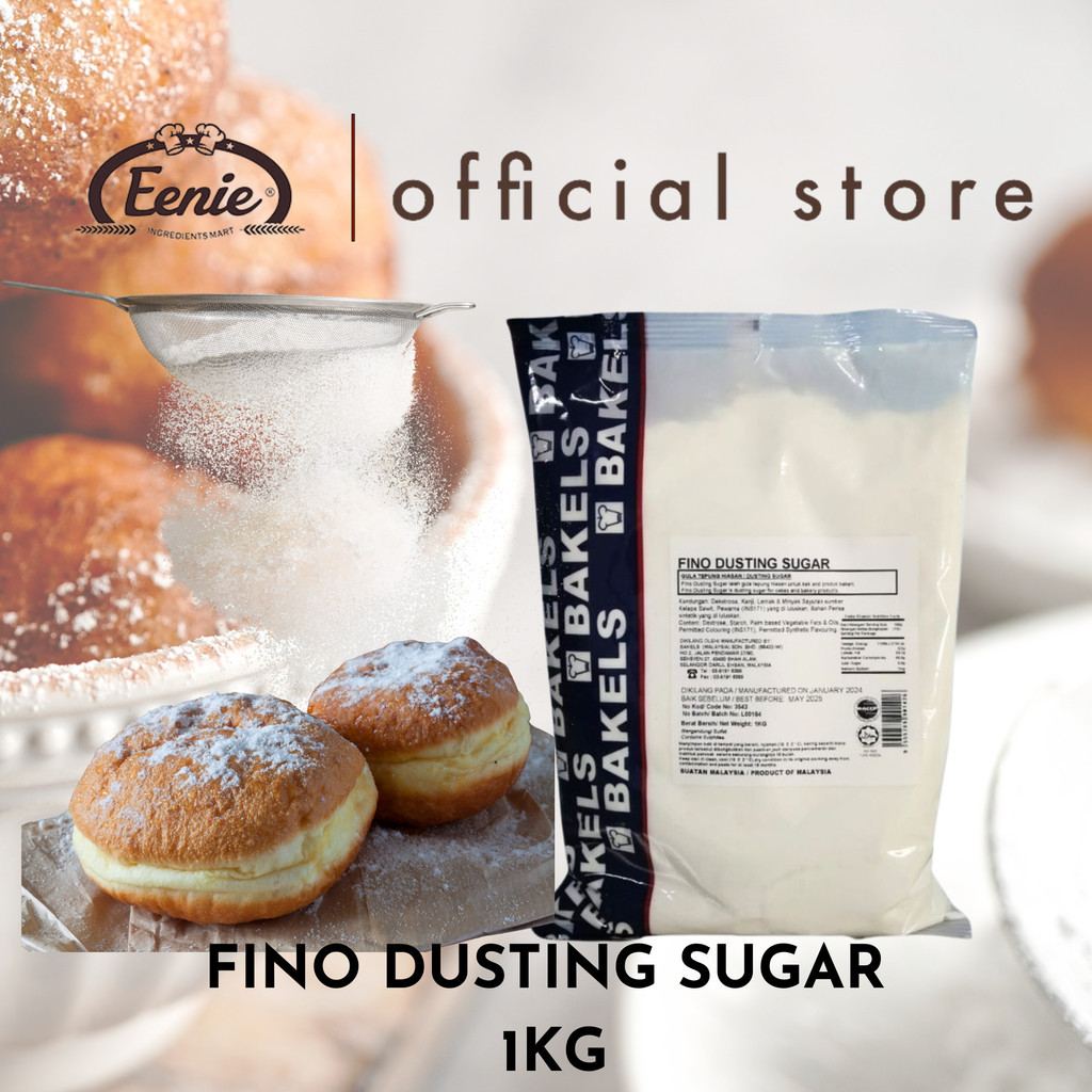 FINO DUSTING SUGAR | GULA TEPUNG HIASAN | 1KG | HALAL | Shopee Malaysia