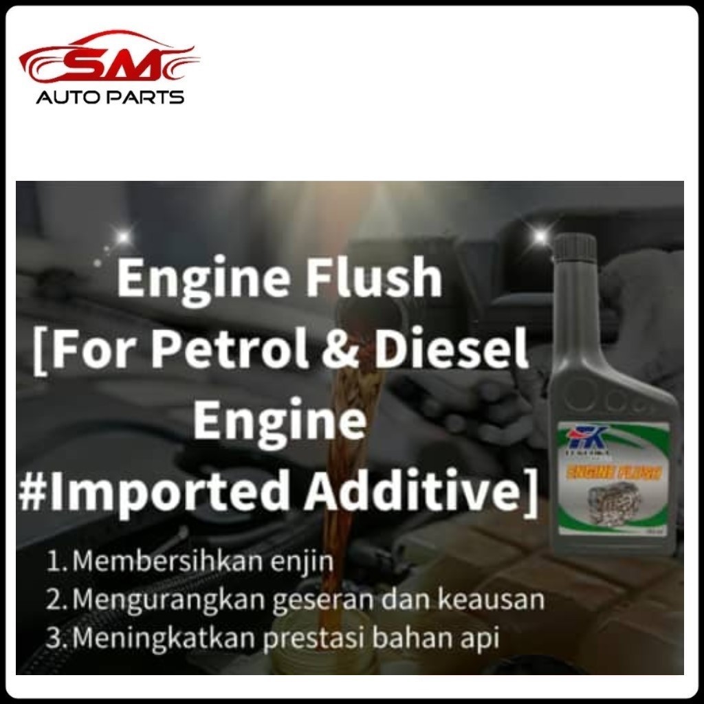 FK Fukuoka Engine Flush / Engine Oil Treament Oil Additive / Fuel ...