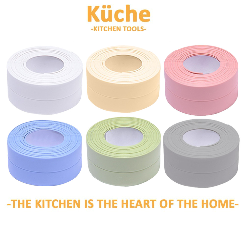 KUCHE 320cm Tape Wall Corner Window Bath Tape Sealing Strips PVC ...
