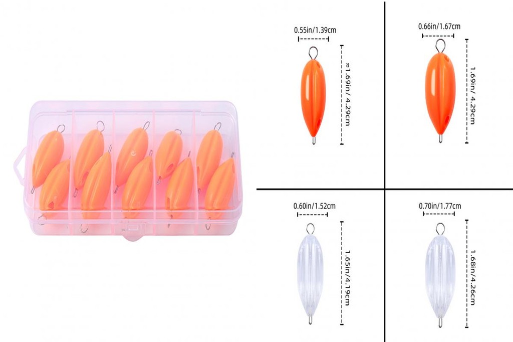 onformn Sinking Casting Booster Floating Casting Booster 10pcs Fishing ...