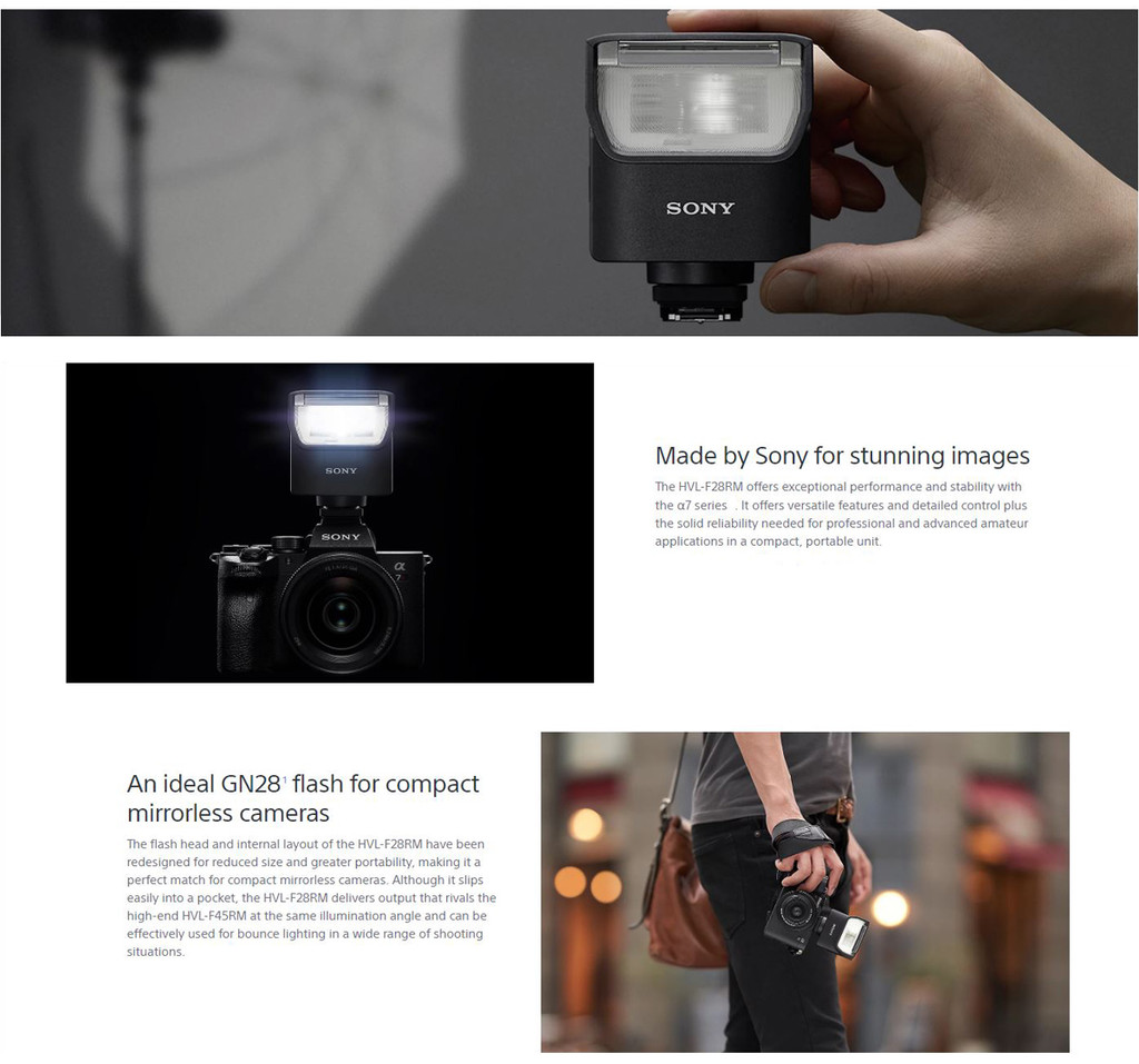 Sony HVL-F28RM External Flash | Shopee Malaysia