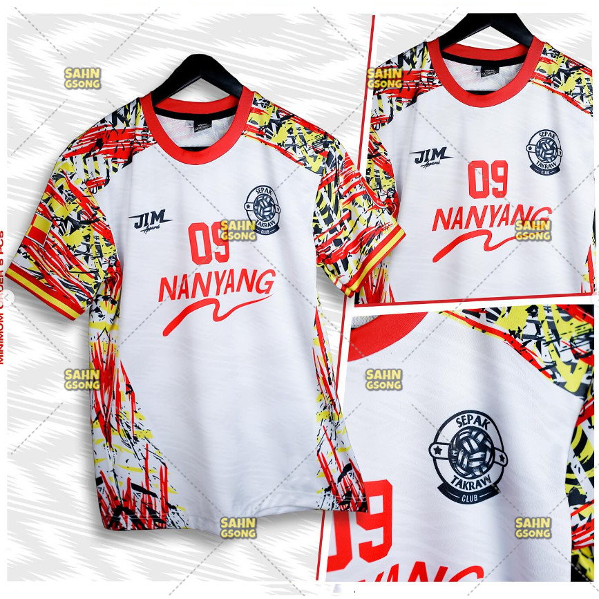 【FREE Custom Name & Number】2024 NANYANG BAJU Tshirt Lelaki Thailand ...