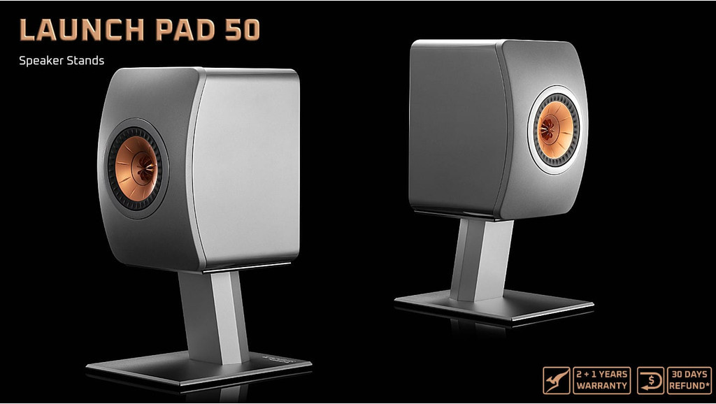 [ SG] Burson Audio Launch Pad 50 Desktop Speaker Stands (Launchpad 50) | Shopee Malaysia